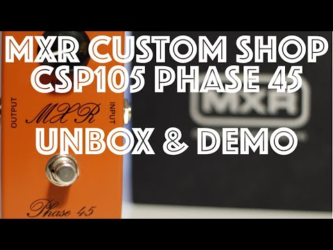 MXR CSP105 '75 Vintage Phase 45 2012 Orange | Reverb