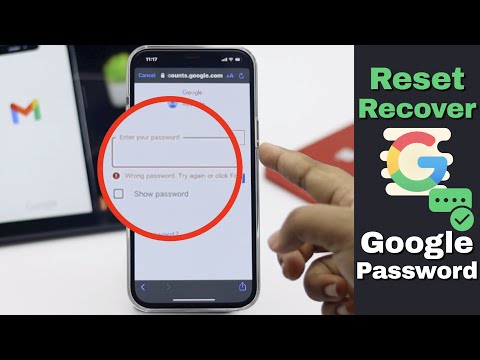 Recover Google Account Password on iPhone | Reset Forgotten Gmail Password (2022)