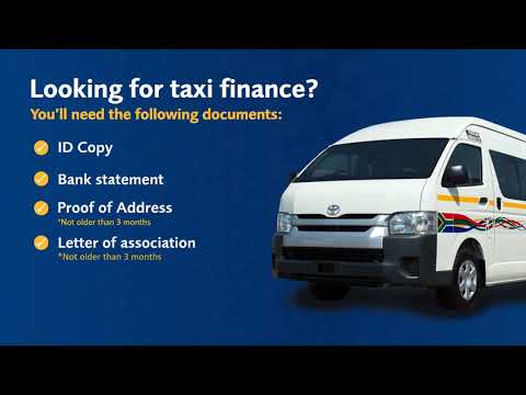 Looking for taxi finance?