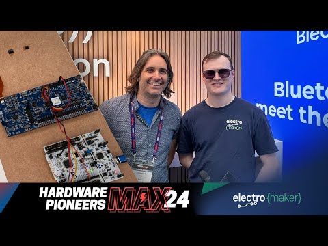 🌐 Exploring Bluetooth Low Energy IoT Connectivity with Blecon | Hardware Pioneers Max 2024
