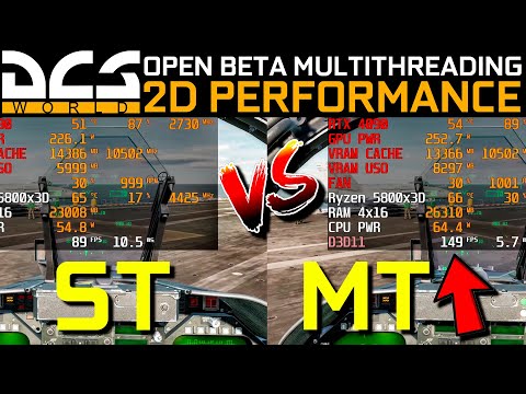 Steam Community :: Video :: DCS WORLD | SINGLE Vs. MULTITHREADING | 3840x1600 ULTRAWIDE ...