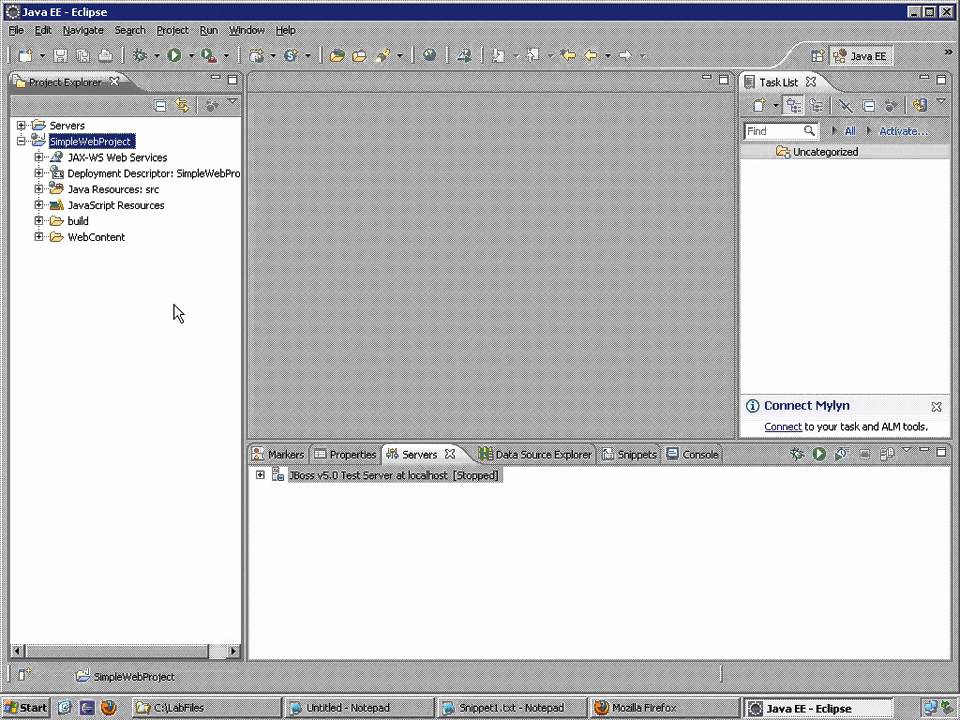 Java EE Programming: Servlets and JSP Fundamentals; Servlets