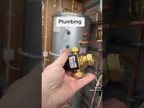 Esbe blending valve plumbing and heating valve, hot water cylinders, plumber, installing blending