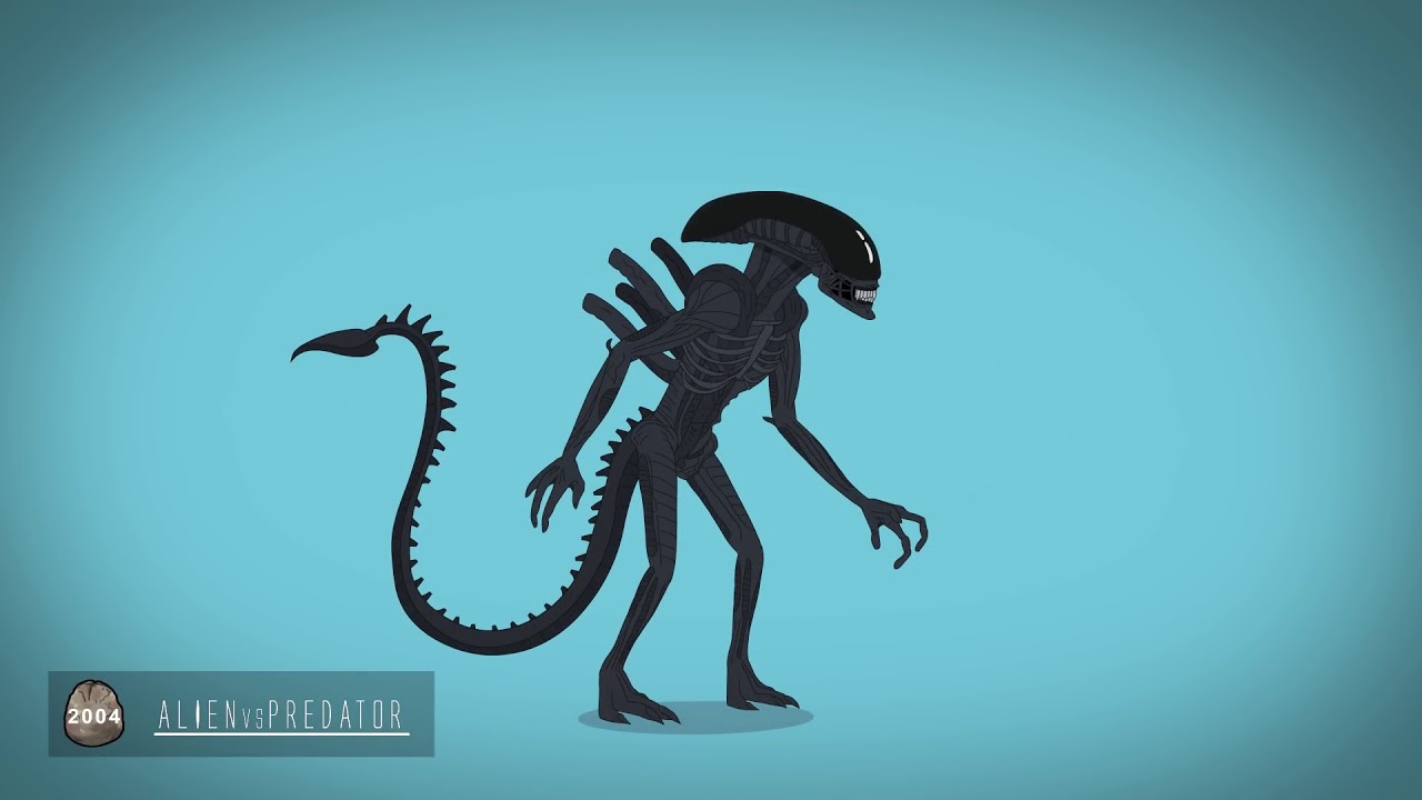 The Evolution Of The Xenomorph (Animated)