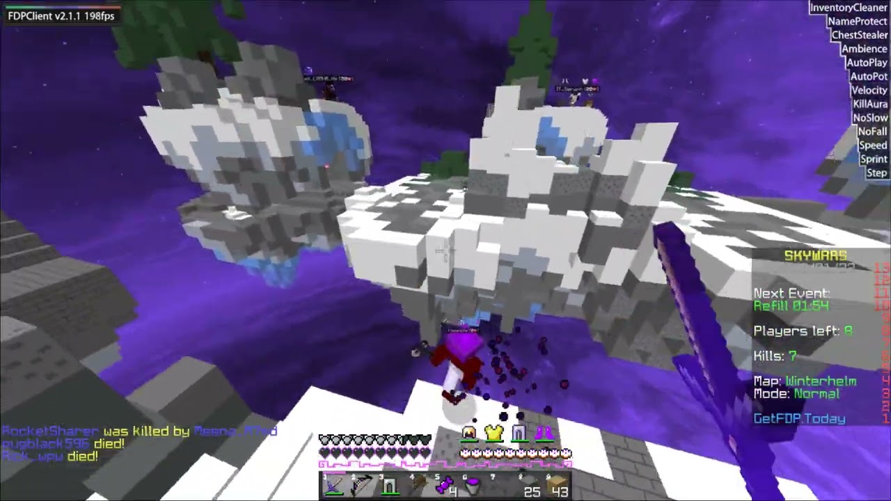 NEW INSANE CONFIG! FDP CLIENT ! Destroying BlocksMC