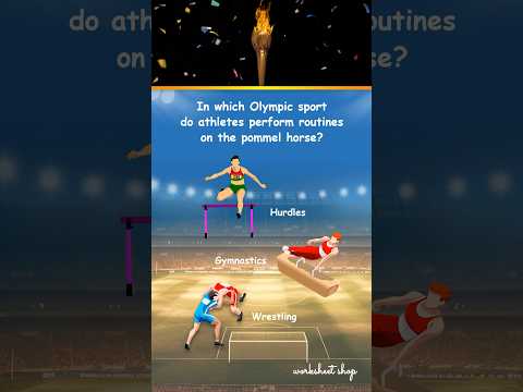 Guess The Sport With A Pommel Horse! Play Olympic Games Quiz