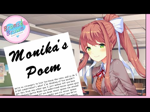 Steam Community :: Video :: I Made A Poem For Monika! - Doki Doki ...