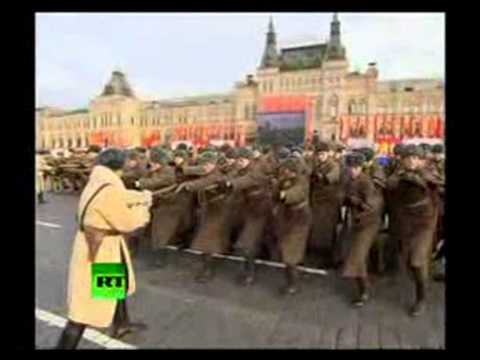 Video. 7 November 2010 Red October Parade in Honour of VOV Vets in ...
