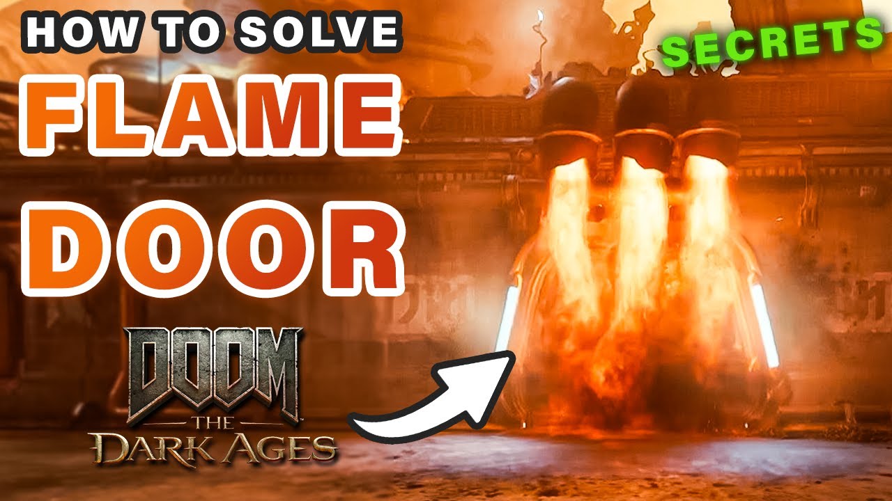How to Solve Flame Door Puzzle in Chapter 2 Hebeth ► DOOM: The Dark Ages