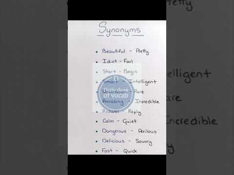 #dailydoseofvocabulary #synonyms #subscribe