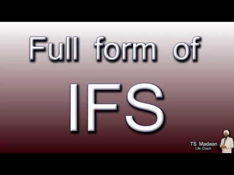 Full form of IFS