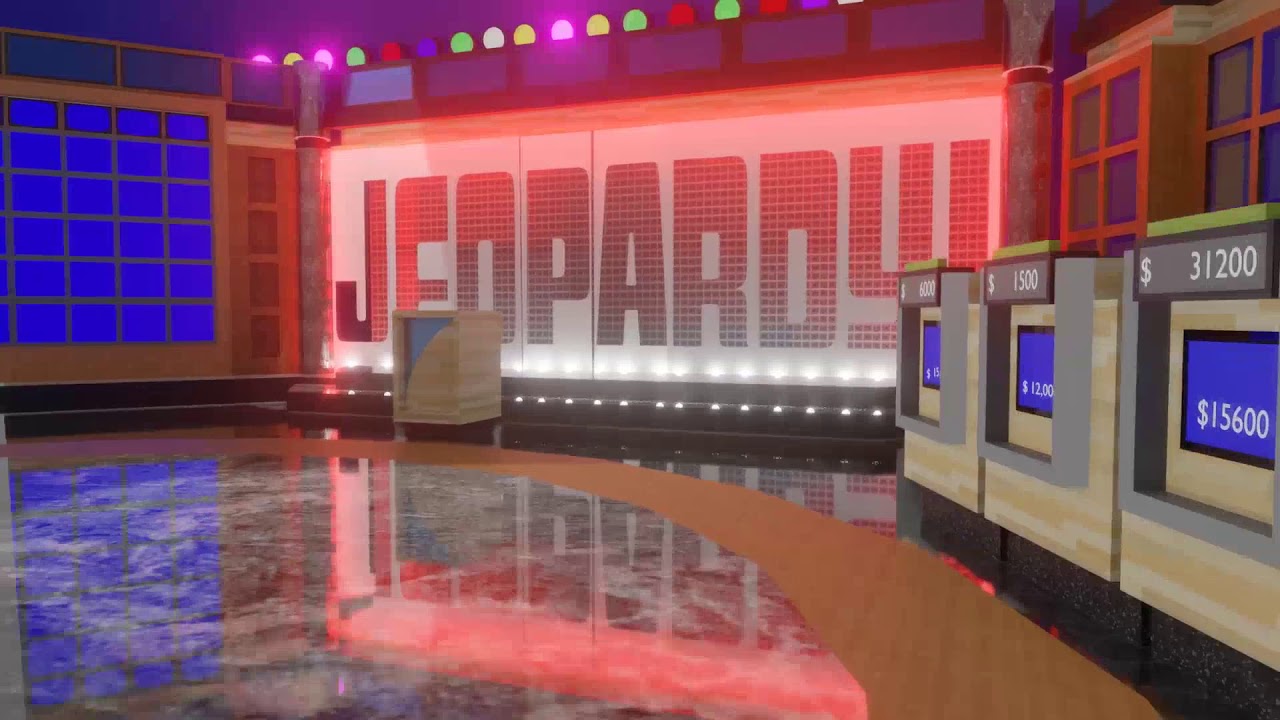 Jeopardy 3D Studio Outro 1997-2002