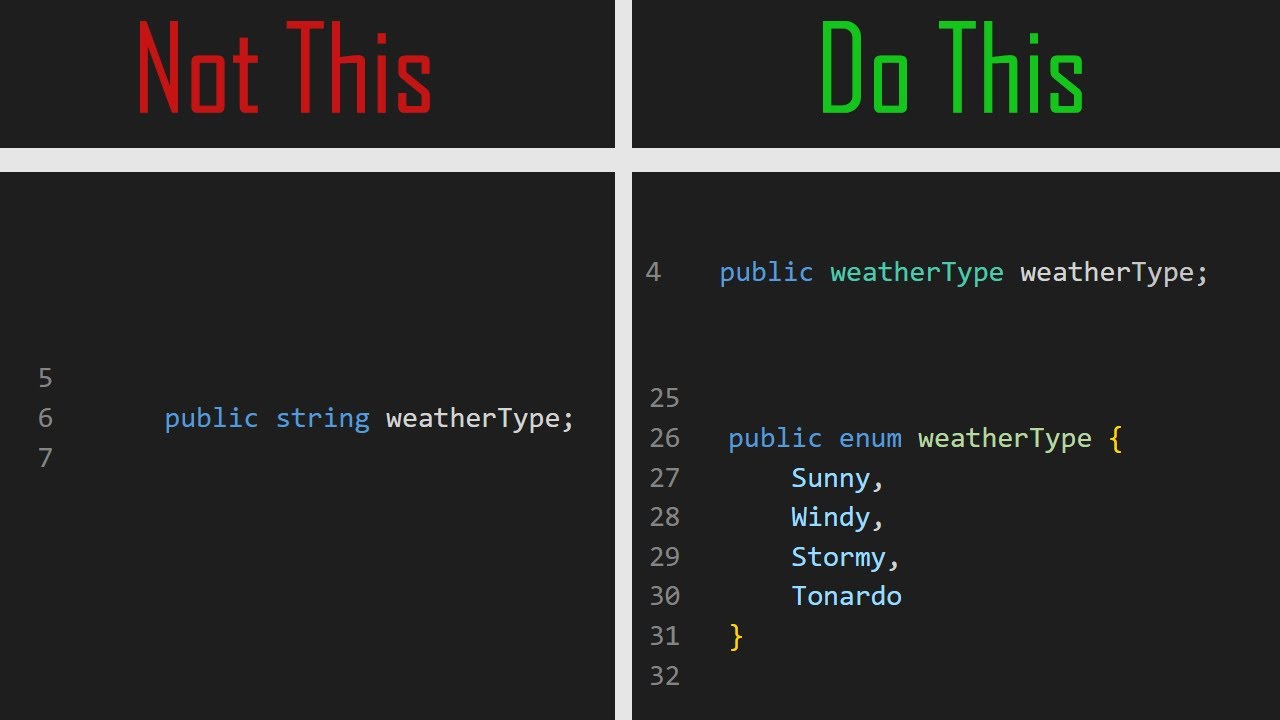 How To Use Enums In Unity C# || Unity Quick Tips