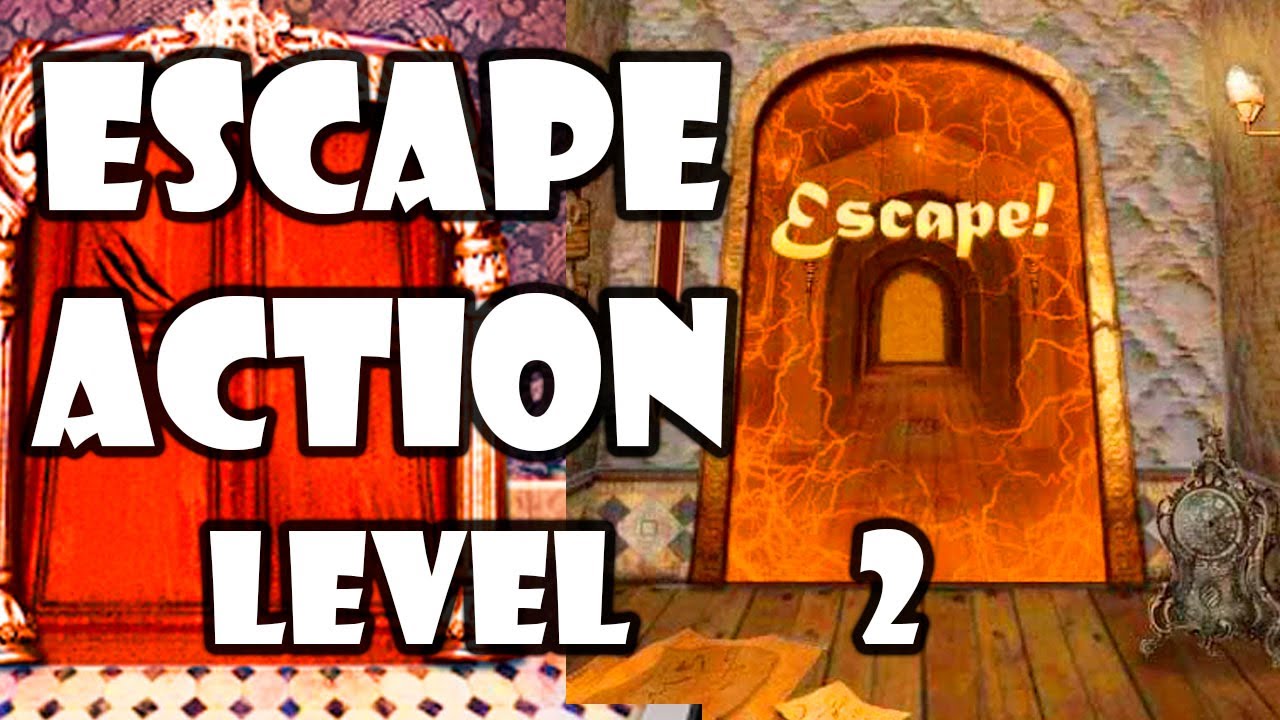 Escape Action - Level 2 - Solution/Walkthrough - Android