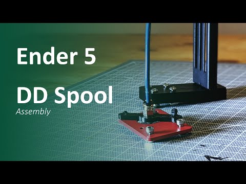 🔧 Ender 5 Direct Drive Spool mount・Free STL File for ・Cults