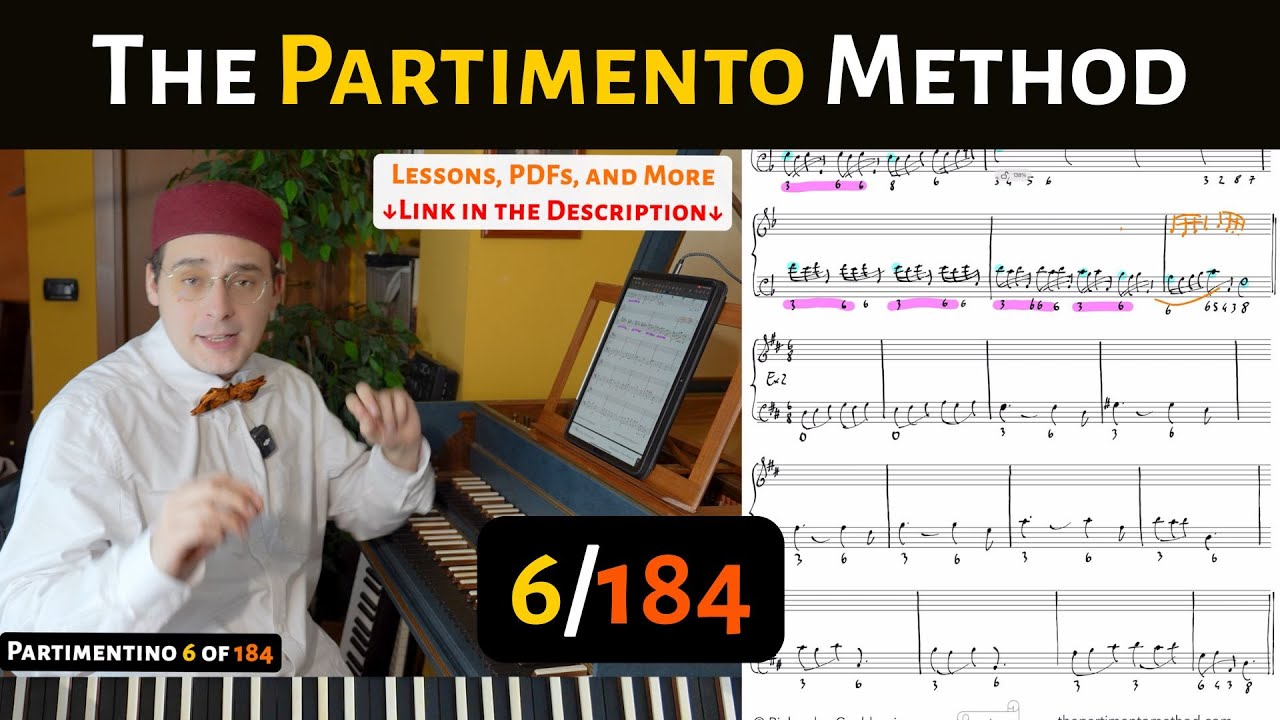 🎹 [PDF] Partimento D Major n. 6 - 3rds and 6ths Alternation - The Partimento Method