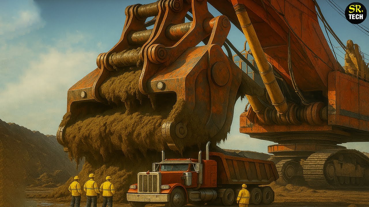7 Largest Mining Excavators on Earth – Watch These Giants in Action!