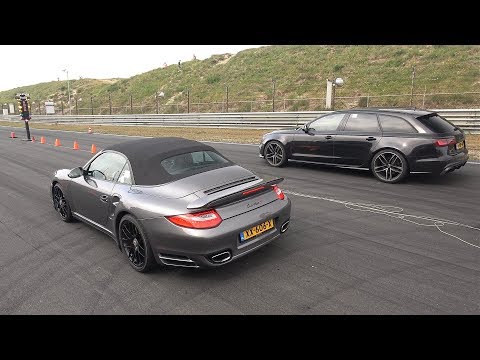 Nissan GT-R Drag Races Audi RS6, The Battle Is Violent - autoevolution