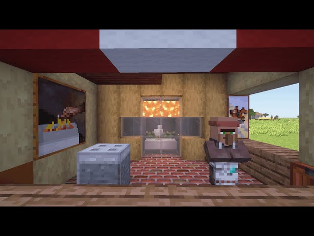 Steve's Lava Chicken with Schematics Minecraft Map