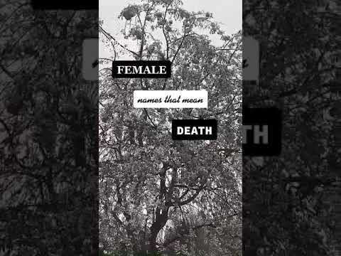 Names that mean death
