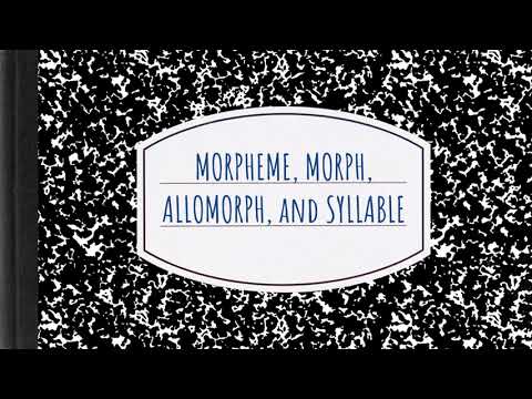 WORD STRUCTURE