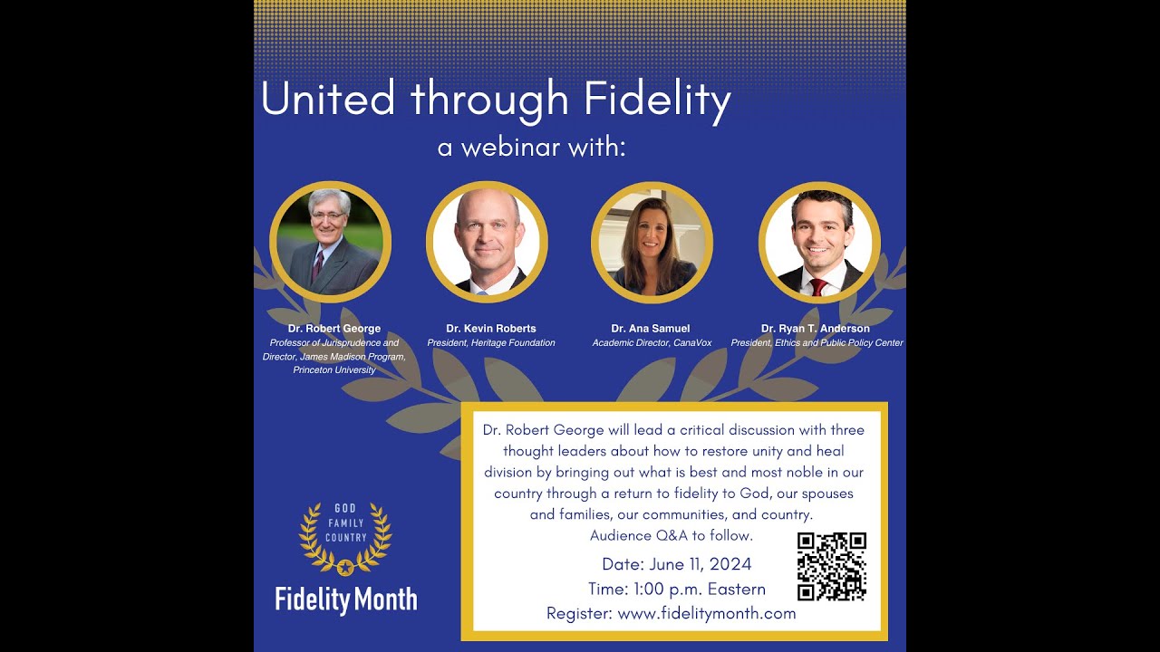 Fidelity Month Is a Time for Renewal – Religion & Liberty Online
