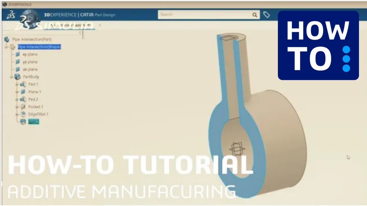 Working with Geometry | Additive Manufacturing | 3DEXPERIENCE Platform Tutorial