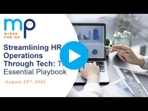 Streamlining HR Operations Through Tech: The Essential Playbook