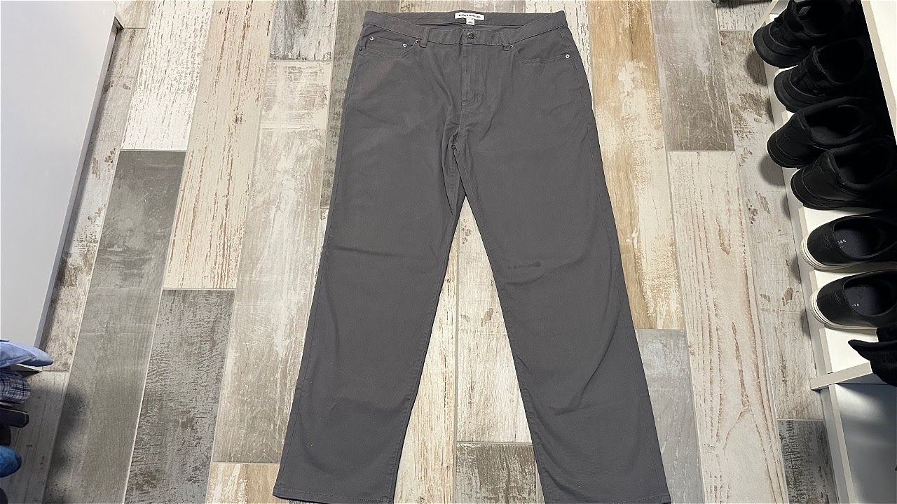 Amazon Essentials Mens Stretch Twill Relaxed-Fit Pants Review
