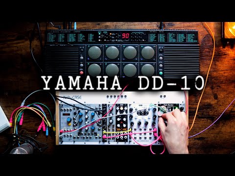Yamaha DD-10 1990s - Black | Reverb