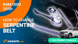 Ram 1500 Serpentine Belt Replacement Guide (2019-2025) | Go-Parts.com