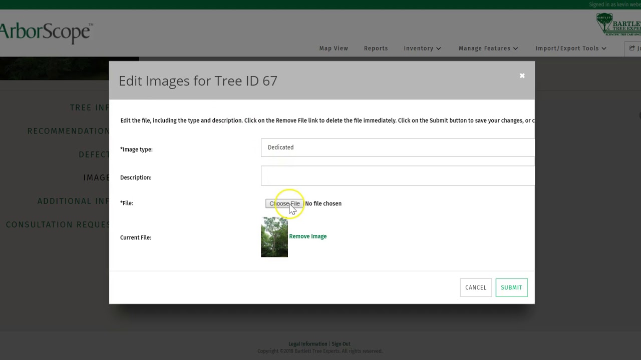 Add An Image - ArborScope™