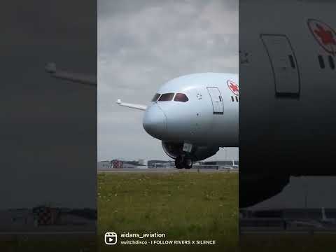 Air Canada Dreamliner at Amsterdam Schiphol Airport