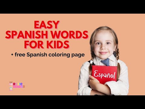 Easy Spanish Words for Kids with a Community Focus