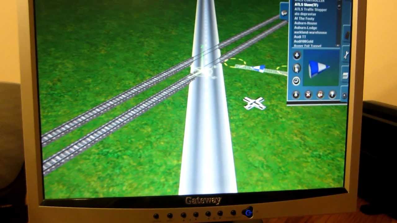 How to set up ATLS grade crossings in trainz 12