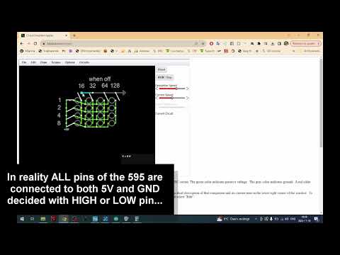 How to Control 16 leds with one 595 Shift Register - Anything Arduino?