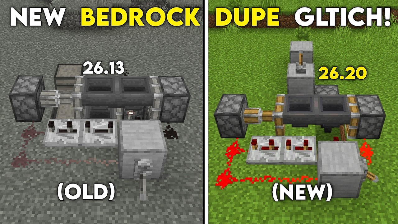 NEW 26.20 BEST DUPLICATION GLITCH in Minecraft Bedrock!