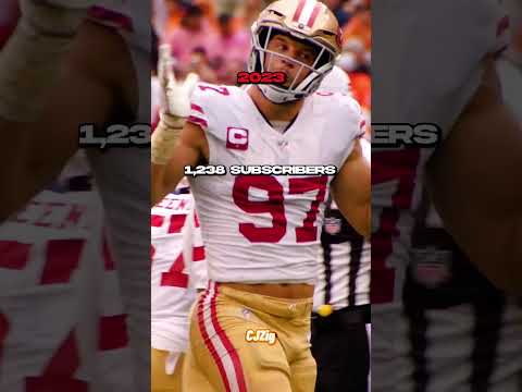 My YouTube stats 2023 vs 2024🔥 #nfl #viral #subscribe #shorts #fypシ