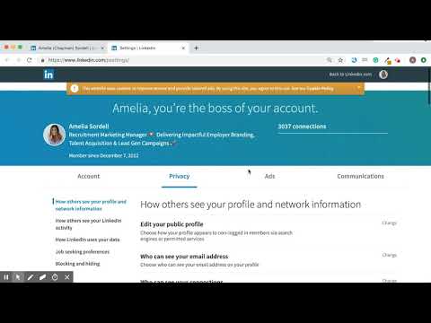 RECRUITING HACK How to Download LinkedIn Connection Data Video Guide