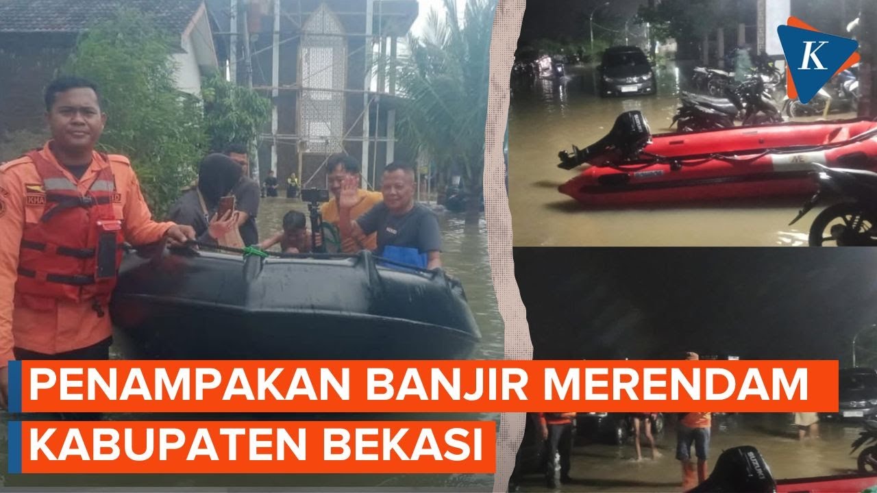 Banjir Meluas di Kabupaten Bekasi, 20 Kecamatan Terdampak Akibat Hujan Ekstrem