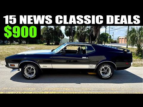 15 Cheap classic cars for sale by owner