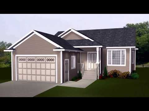 Small Home Plans With Garage Attached - Gif Maker DaddyGif.com (see description)