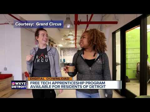 Free tech apprenticeship program for Detroit residents