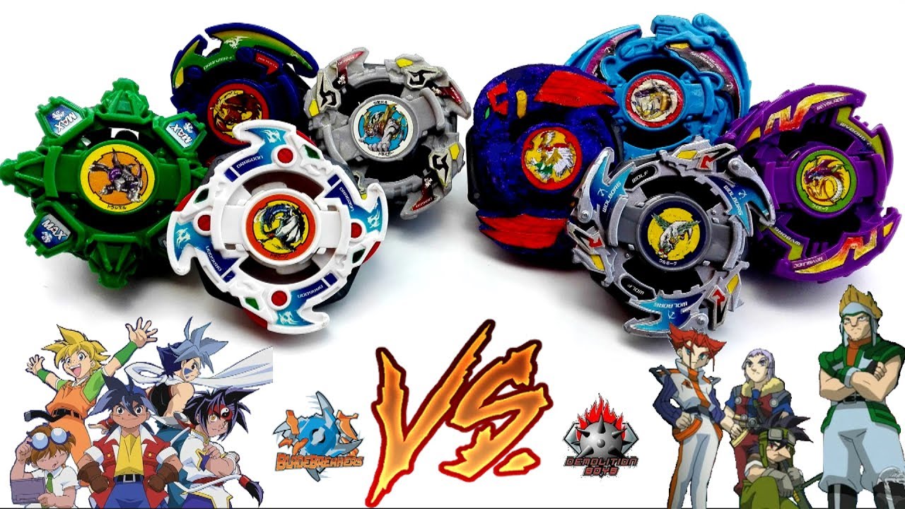 BLADEBREAKERS vs DEMOLITION BOYS - Beyblade 2001 Team Battle: World Championship Final BBAチーム VS ボーグ