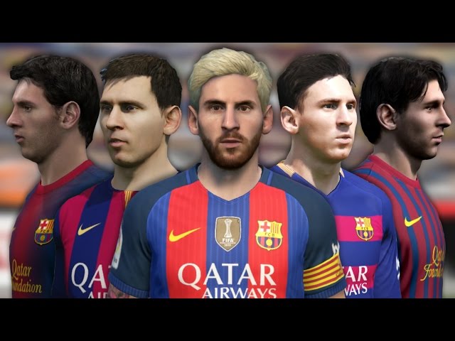 Video: Watch Lionel Messi’s progression from FIFA 06 to FIFA 17