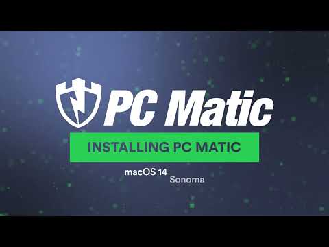 Install PC Matic on macOS 14 Sonoma