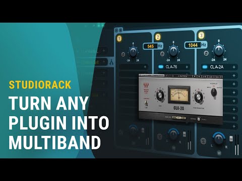 Turn Any Waves Plugin into Multiband with Waves StudioRack