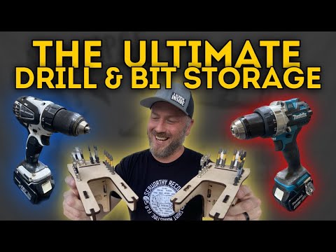 Store Your Cordless Tools Plus Impact Bits The Easy Way!