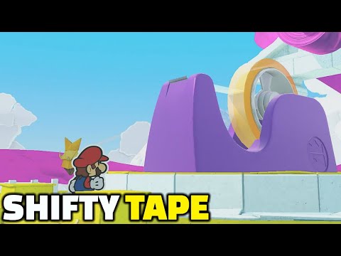 Paper Mario: The Origami King |The Shifty Sticker Tape Boss Fight