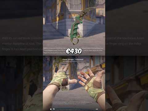 Most UNDERRATED Knife Glove Combo pt.2 | Karambit Boreal Forest FT x Handwraps Arboreal MW #cs2 #cs